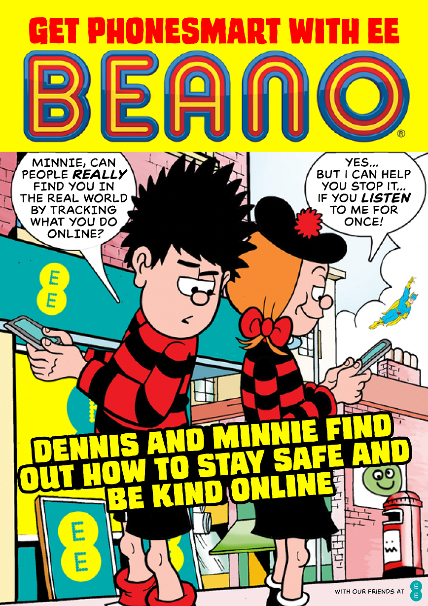 EE Launches Beano Comic Strip To Help Parents Keep Their Kids Safe EE Launches Beano Comic Strip To Help Parents Keep Their Kids Safe